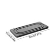 Diatomite Absorbent Tray, Multipurpose Soap Dish and Hand Soap Holder ...