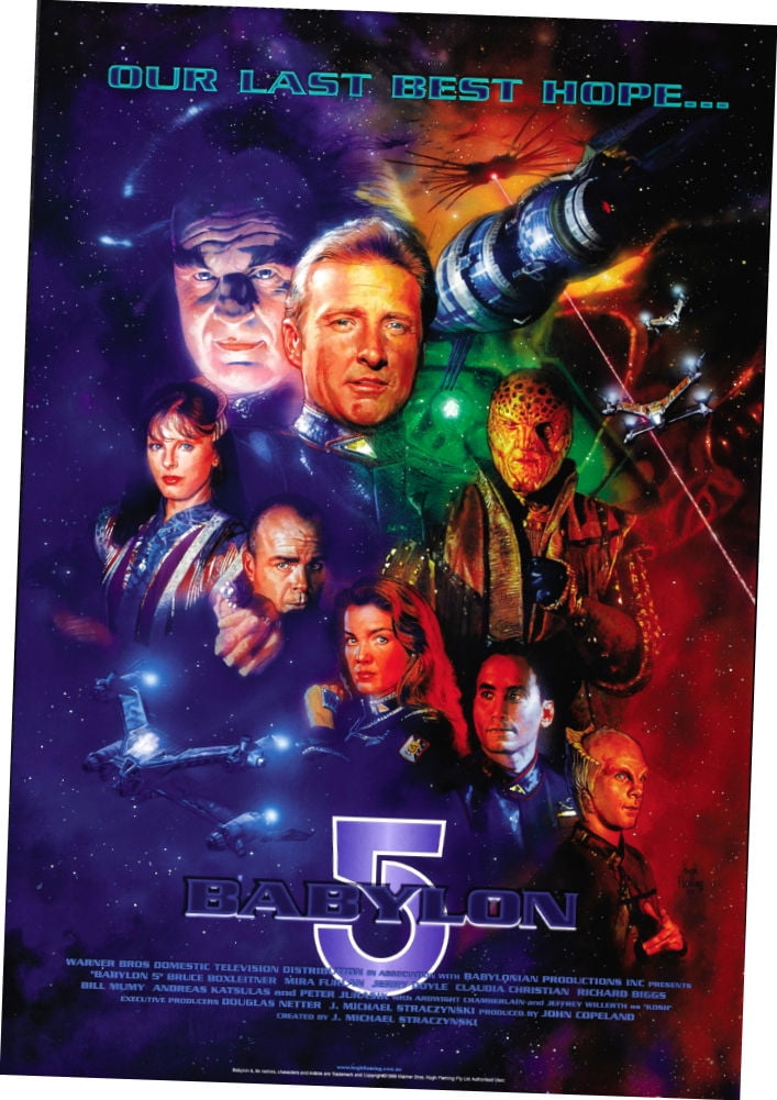 Babylon 5 Poster Last Best Hope 16x24 Poster Medium Art Poster 16x24 ...