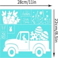 2 pc Self-Adhesive Silk Screen Printing Stencil for Painting on Wood ...