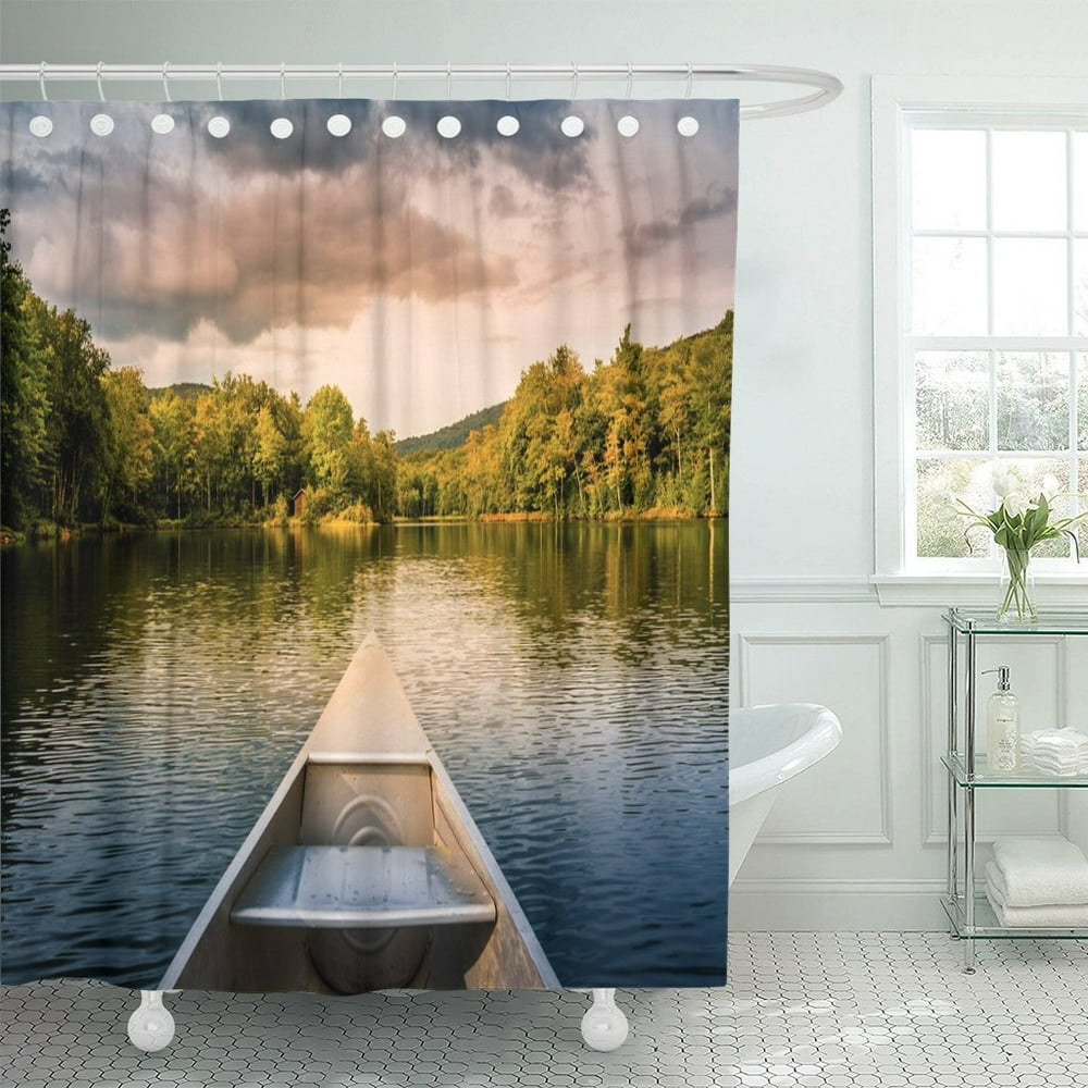 PKNMT Aluminum Canoe on Mountain Lake Upstate New York Camping ...