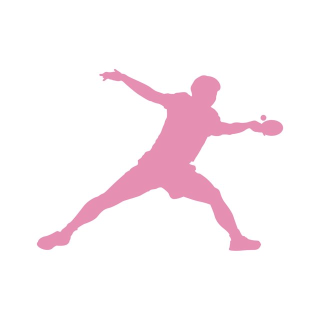 Table Tennis Sticker Decal Die Cut - Self Adhesive Vinyl - Weatherproof ...