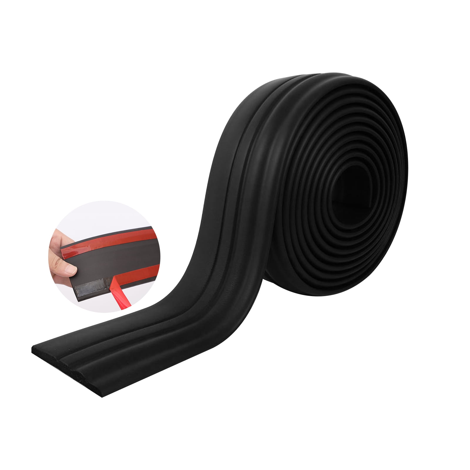 Flexible Baseboard Molding Trim Peel and Stick Self Adhesive, 16.4 ft x ...