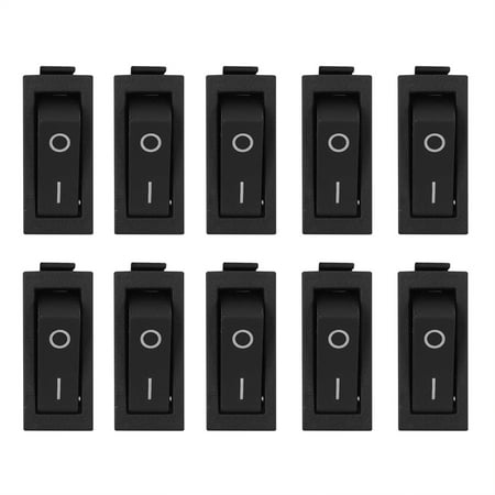 Silver 2-Pin Switch, Heat Resistance Rocker Switch, For Household ...