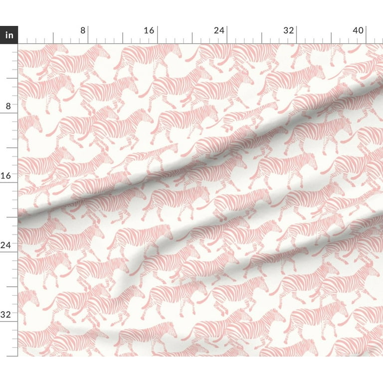 Light Pink Zebra Print