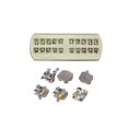 ET Dental MBT 022 Mini Brackets Kit (Non-Extraction) - Walmart.com