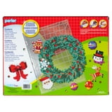 Perler, 3D Holiday Wreath Fused Bead Kit, 4003 Pieces, Ages 6 and up ...
