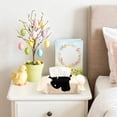 Easter Tissue Box Cover | Wooden Decorative Tissue Holder Black White ...