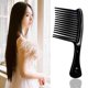 Large Wide Tooth Comb Handle Detangling Reduce Hair Loss Brush Tool ...