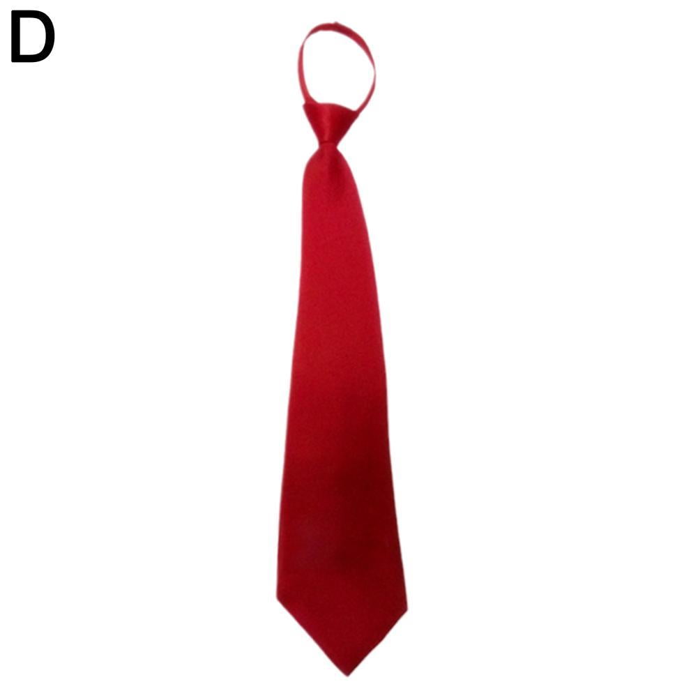 Click here for Wbxfbo Zipper Tie For Mens Black Navy Red Wine Red... prices