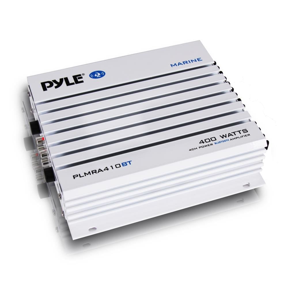 Pyle 2.1 Bluetooth Marine Amplifier Receiver - Waterproof 4 Channel ...