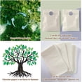 100 Wax Paper Sandwich Bags - 6"x8" Glassine Bags, Translucent ...