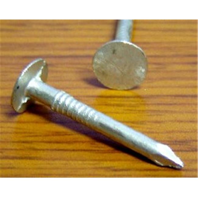 2 in. 1 lbs Aluminum Siding Nails Smooth Shank - Walmart.com