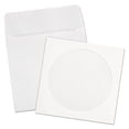 Quality Park CD/DVD Paper Sleeves, Disc Holds, 100/Box, White ...