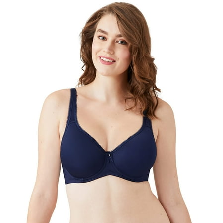 Wacoal Women's Plus Size Basic Beauty Contour T-Shirt Bra, Black Iris, 38DD | Walmart Canada