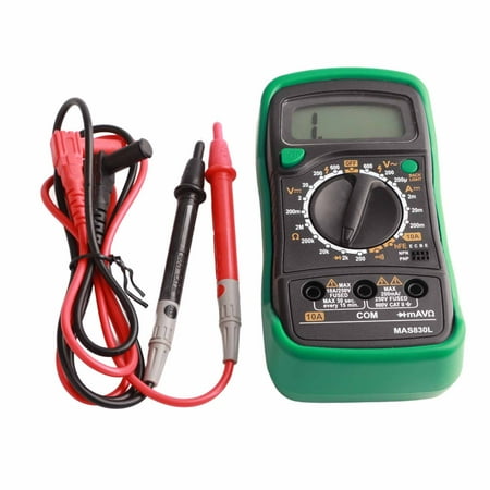 MAS830L Digital Multimeter Portable High Accuracy Button Electrician ...