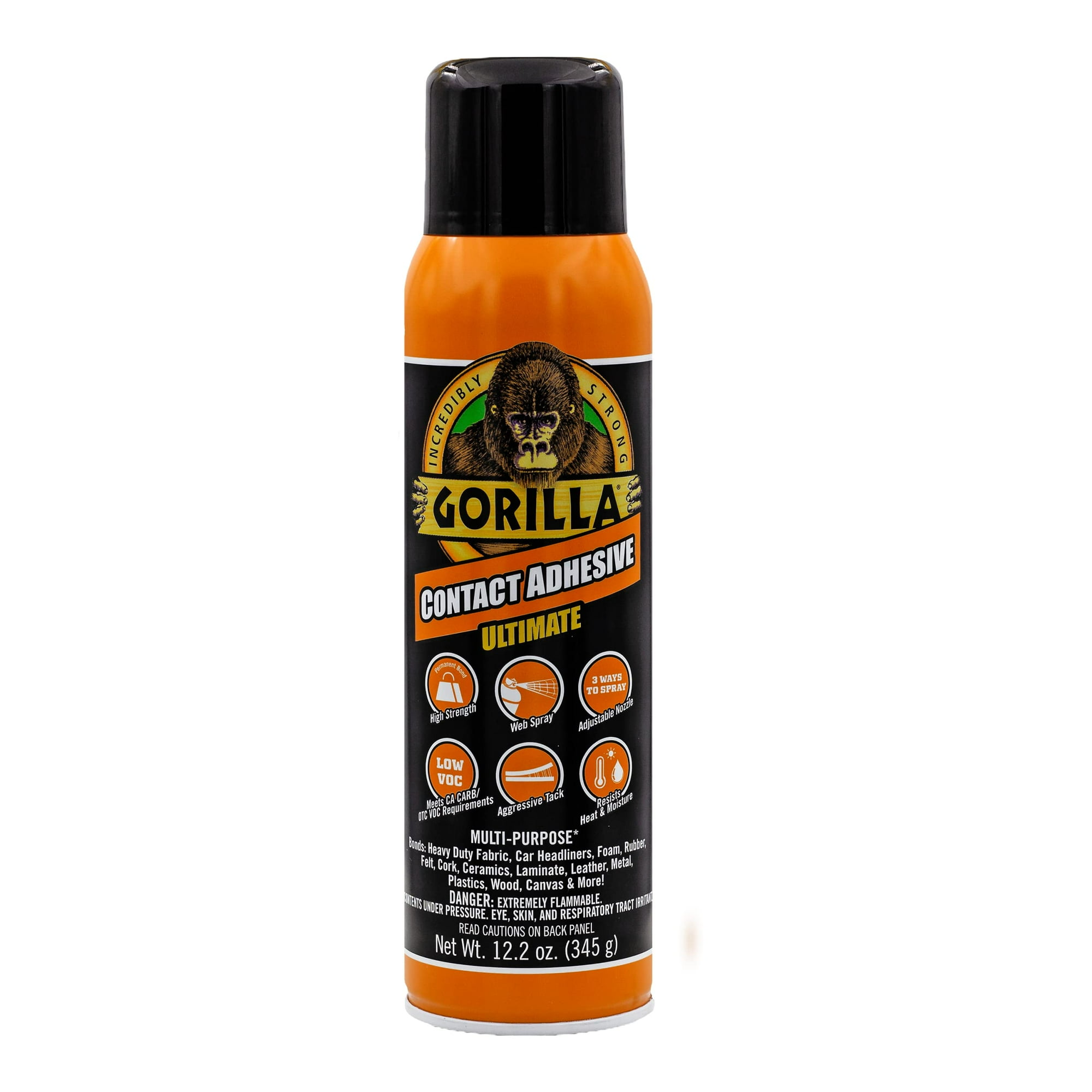 Click here for Gorilla Contact Adhesive Ultimate  12.2oz Web Spra... prices