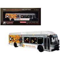 New Flyer Xcelsior XHE40 Transit Bus "AC Transit" White and Green with ...