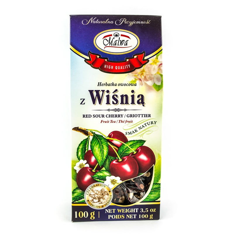 Malwa Fruit Tea Red Sour Cherry Tea, 100g - Walmart.com - Walmart.com