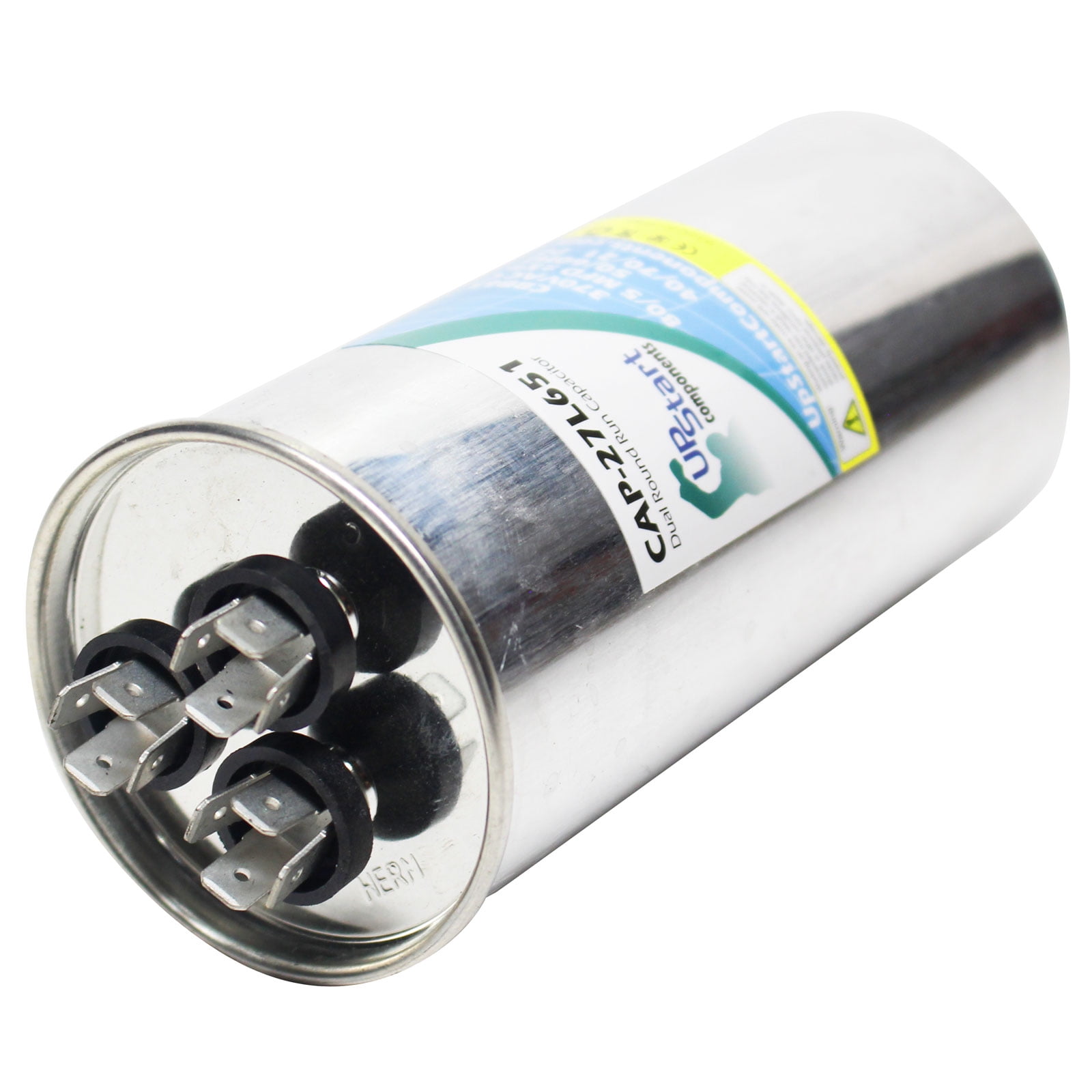 80 5 MFD 370 Volt Dual Round Run Capacitor Replacement For Rheem 80-5-mfd-370-volt-dual-round-run-capacitor-replacement-for-rheem