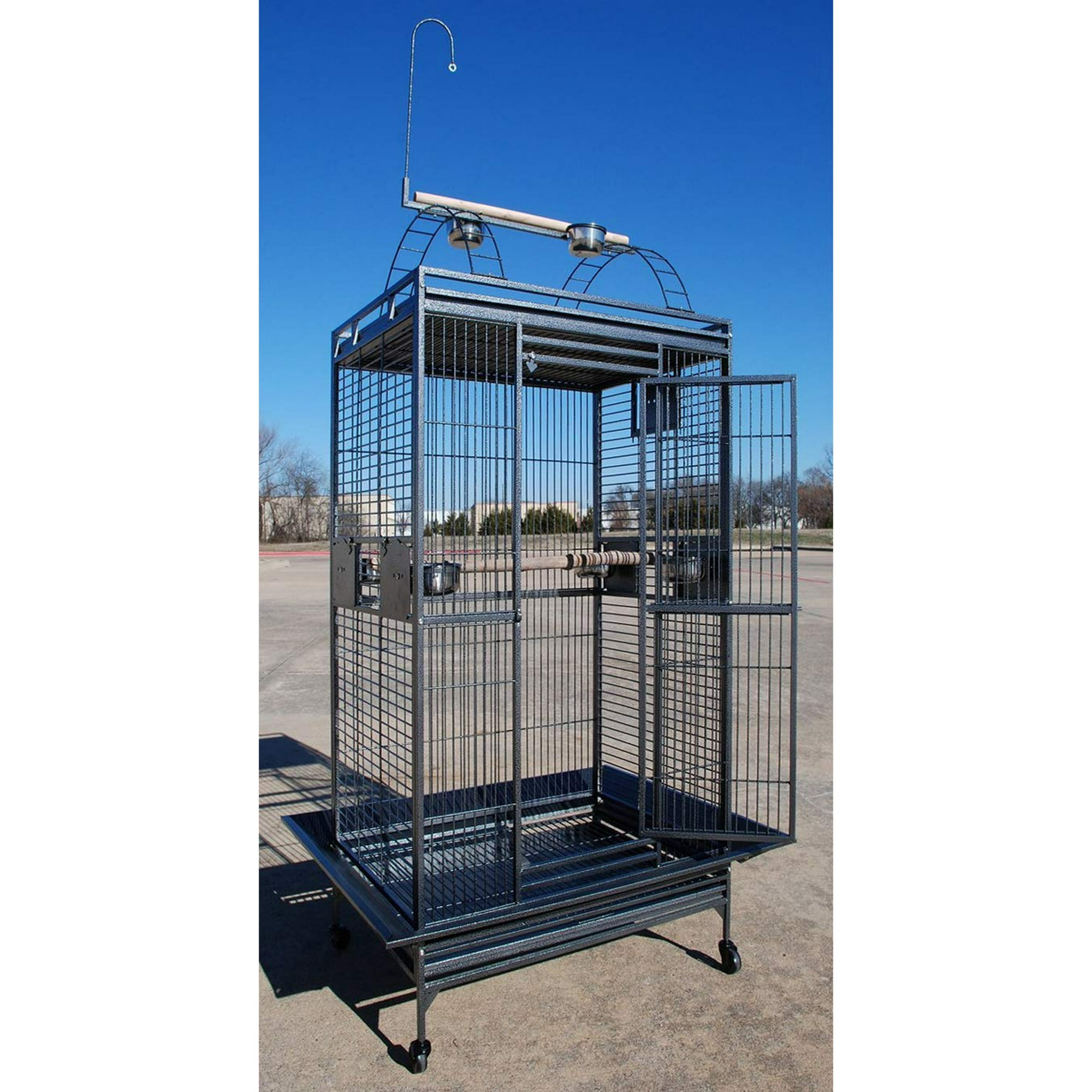 Click here for Mcage Large Double Ladders Open Play Top Wrought I... prices