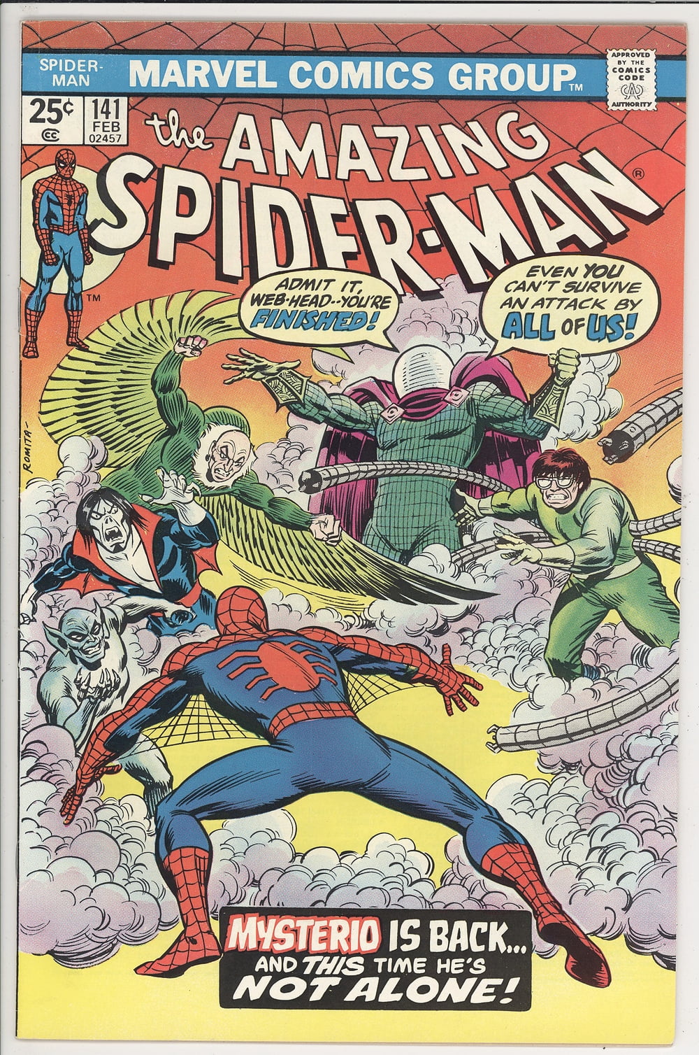 Amazing Spider-Man #141 Comic Book - Walmart.com