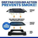 "Granite Stone Indoor Nonstick Electric Grill, Cool-Touch Handles ...