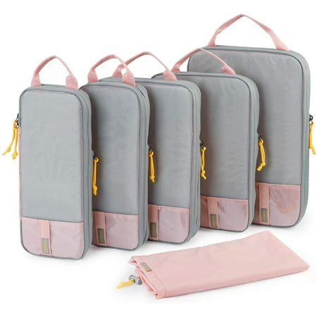 Packing Cubes, 6 Set Packing Organizers for Travel, Expandable Luggage ...