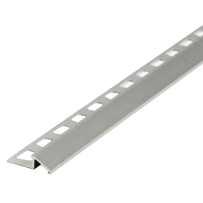 M-D Building Products 31359 0.38 x 96 in. Clear Tile Edge Reducer ...