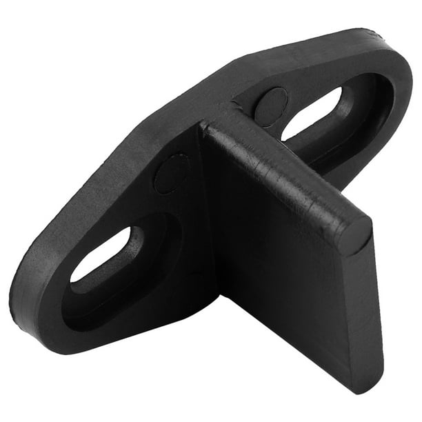 Black Coated Plastic , for Sliding Barn Door Bottom Floor Guide ...