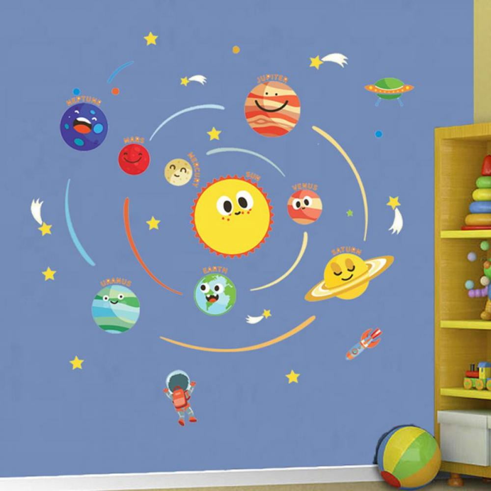 Solar System Vinyl Decals