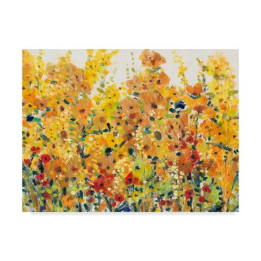 Trademark Fine Art 'The Cutting Garden' Canvas Art by Julia Purinton ...