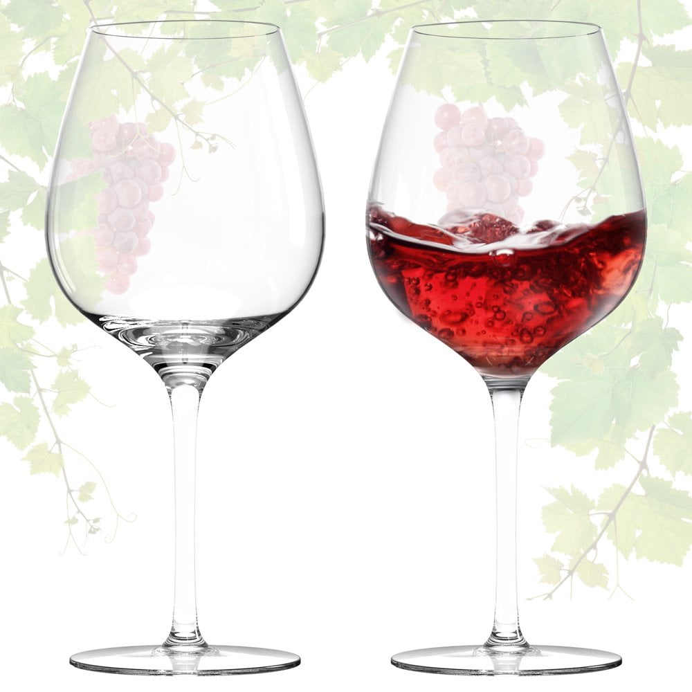 Red wine goblet glasses store