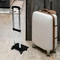 Raindrops Portable Grocery Cart with Adjustable Luggage Cart Utility ...
