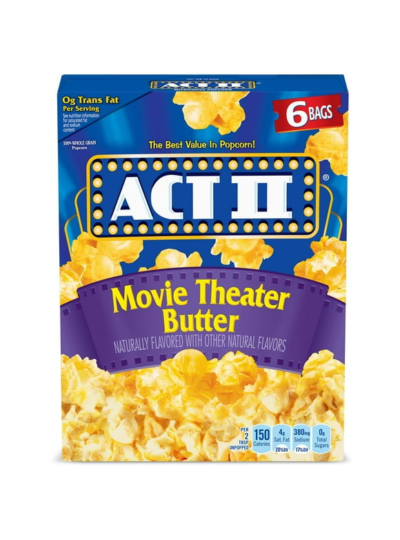 Act II Popcorn in Popcorn - Walmart.com