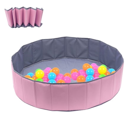Ball Pit, Ball Pits for Toddlers Babies, Foldable Portable Round Baby ...