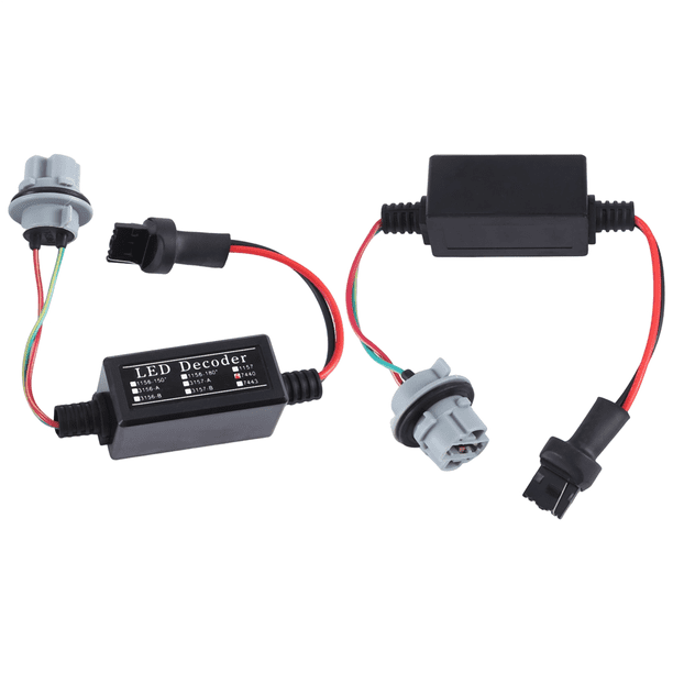 7440 LED Light Fault Decoder Brake Light Fault Decoder Signal Light ...