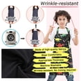 Kids Apron for Boys and Girls Adjustable Neck Strap Hook and Loop ...