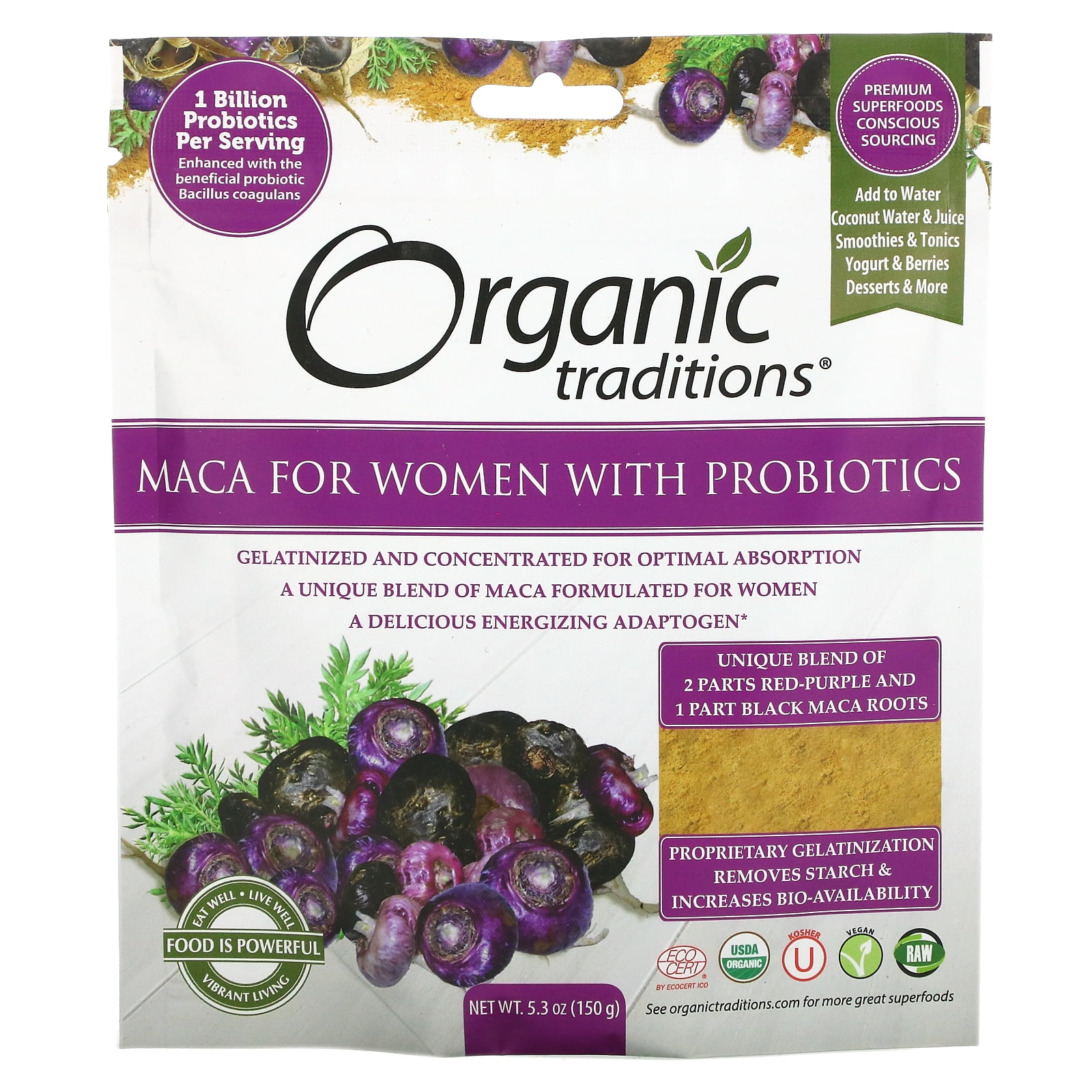 Click here for Organic Traditions  Maca For Women With Probiotics... prices