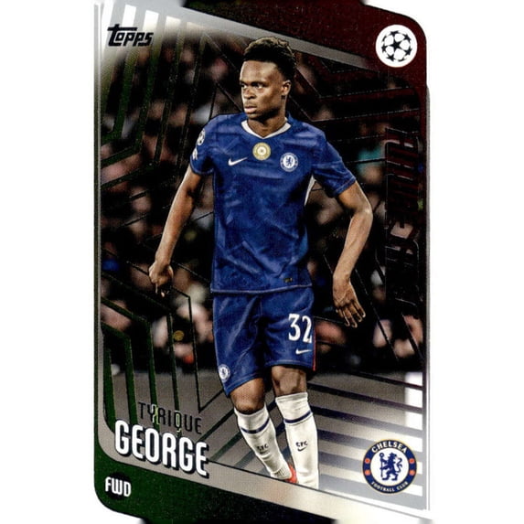 2025-26 TOPPS UEFA CLUB COMPETITIONS #58 TYRIQUE GEORGE CHELSEA FC ...