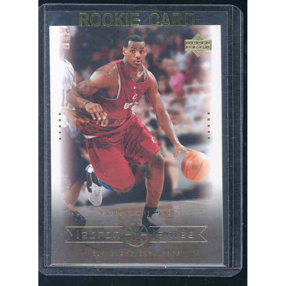 2003 Upper Deck #11 Preps to the Pros Lebron James Rookie Card ...