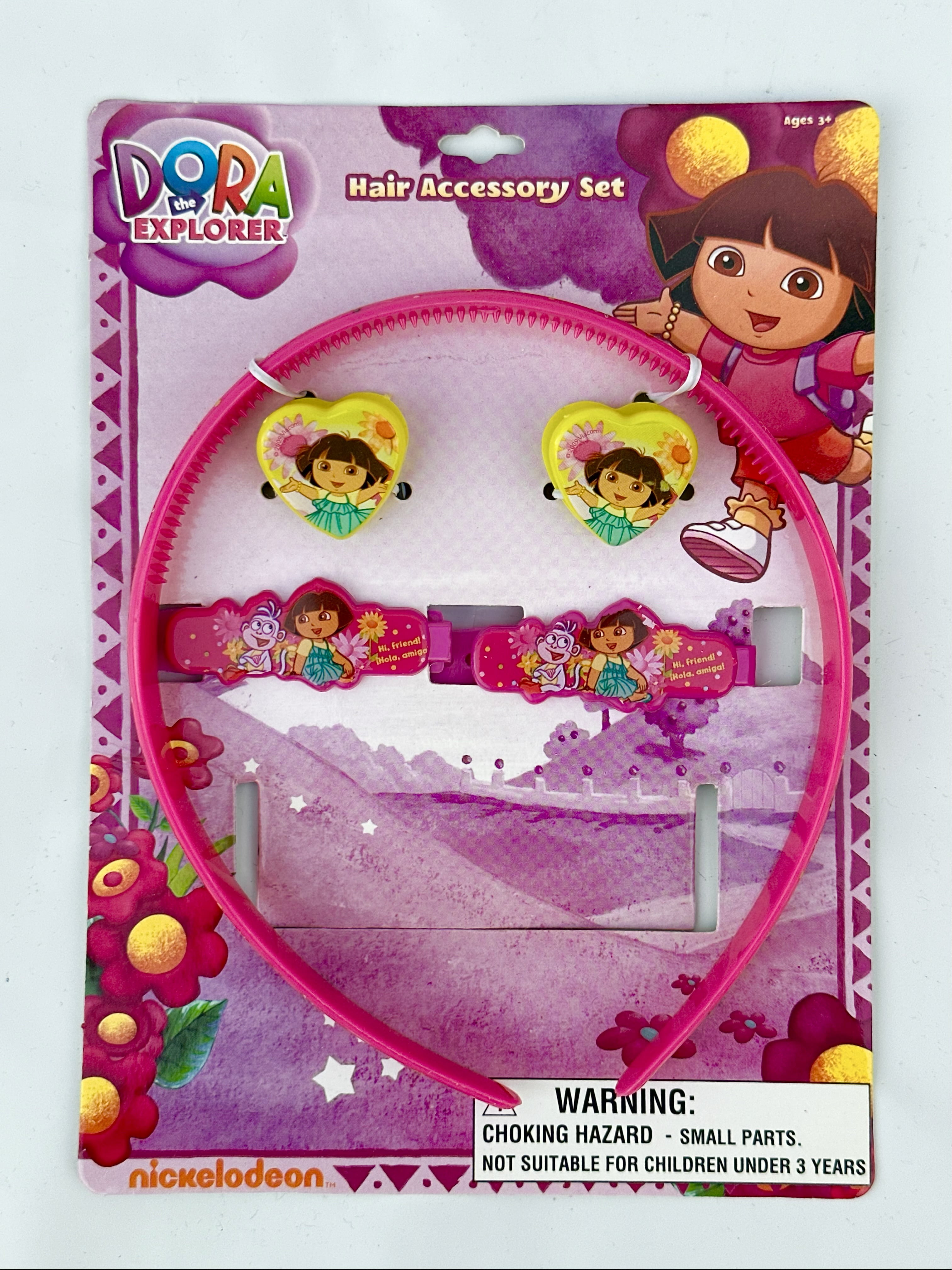 Nick Jr. Dora The Explorer Hair Set - 5pcs Hair Set Hair Band - Kids ...