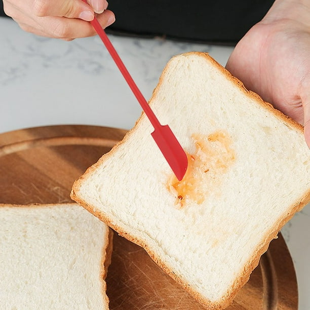 3 Pieces Silicone Spatulas Set Kitchen Baking Long 2 Heads Long Jam ...