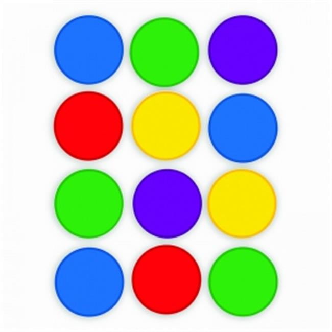 (12 Pk) Colorful Circles Mini Accents - Walmart.com