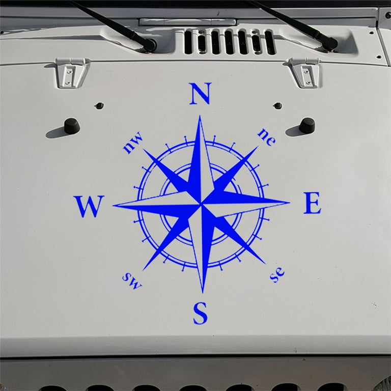 Nautical Star Compass Decal