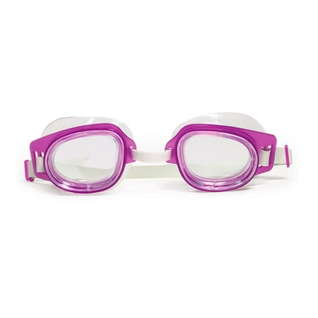Deluxe Recreational Purple Adjustable Swimming Pool Goggles | Walmart ...