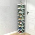Shoe Rack Organizer, iMounTEK 9 Tier Vertical Shoe Rack for Small ...