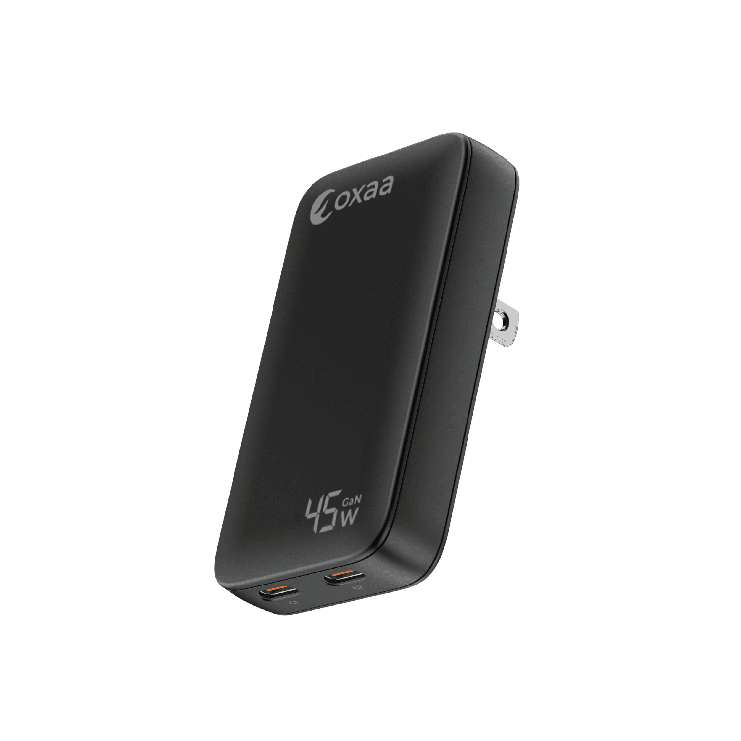 OXAA USB-C GaN 2-Port Ultra-Slim Fast Wall Charger Block with Power ...