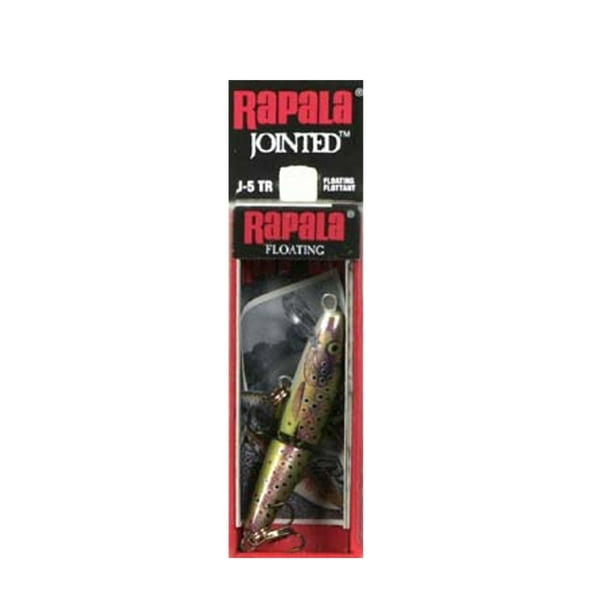 Rapala Jointed Minnow 05 Fishing Lure 2" 1/8oz Brown Trout - Walmart ...
