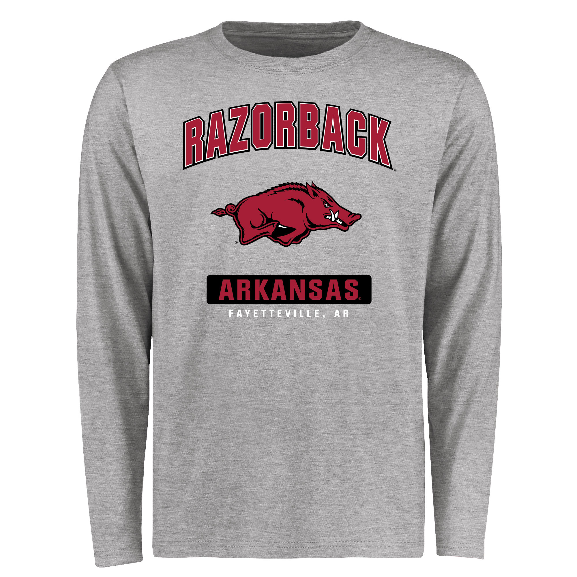Fanatics - Arkansas Razorbacks Big & Tall Campus Icon Long Sleeve T ...