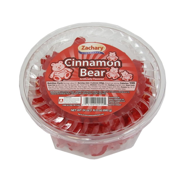 Zachary, Cinnamon Bears Candy, 24 Oz - Walmart.com - Walmart.com